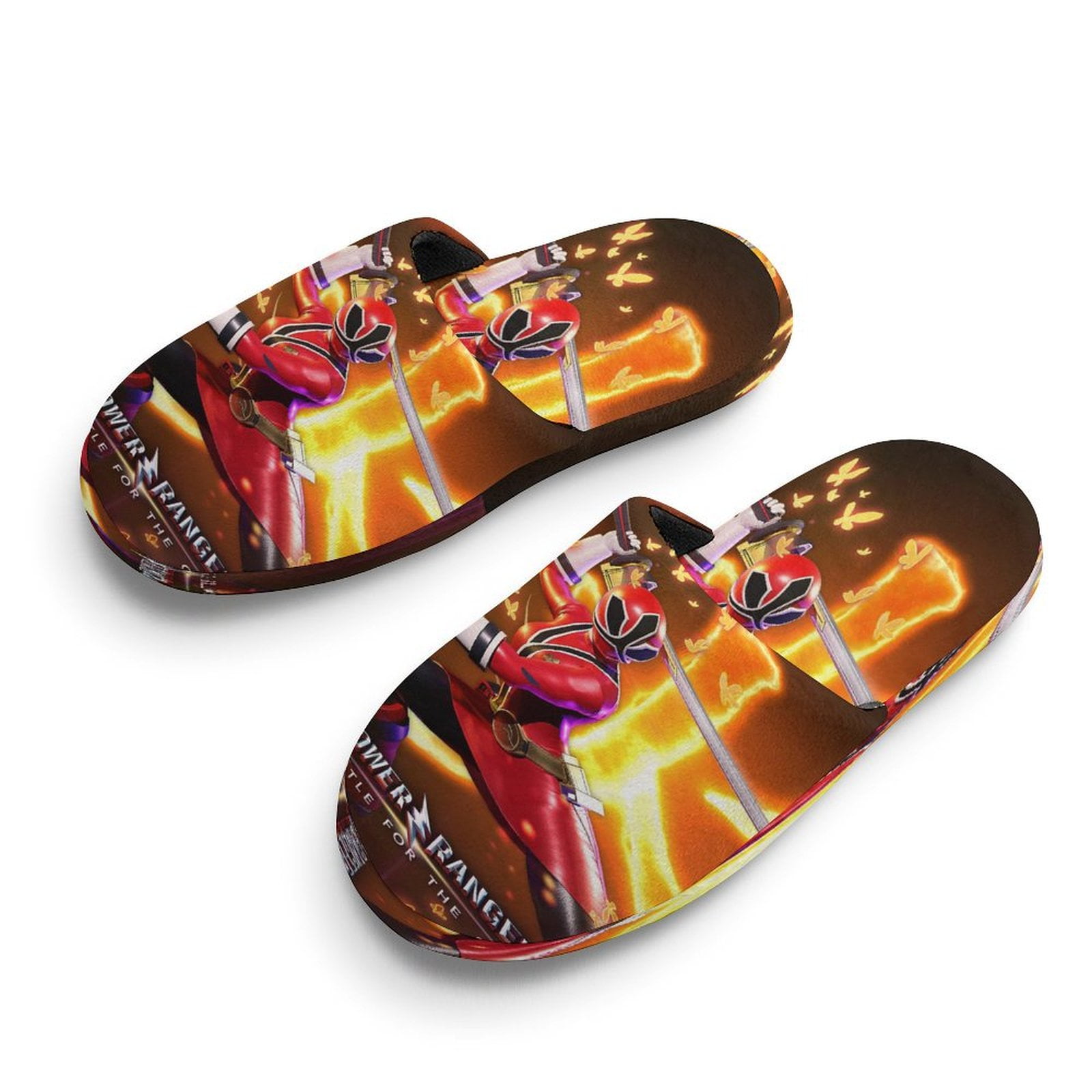 Power Rangers Slippers For Kids Indoor Outdoor Cute Cotton Slippers ...