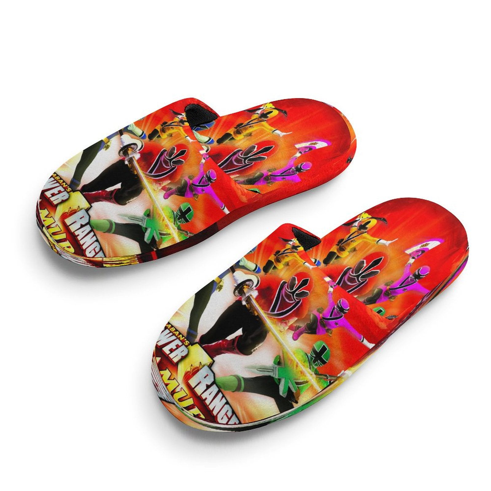 Power Rangers Slippers For Kids Indoor Outdoor Cute Cotton Slippers ...
