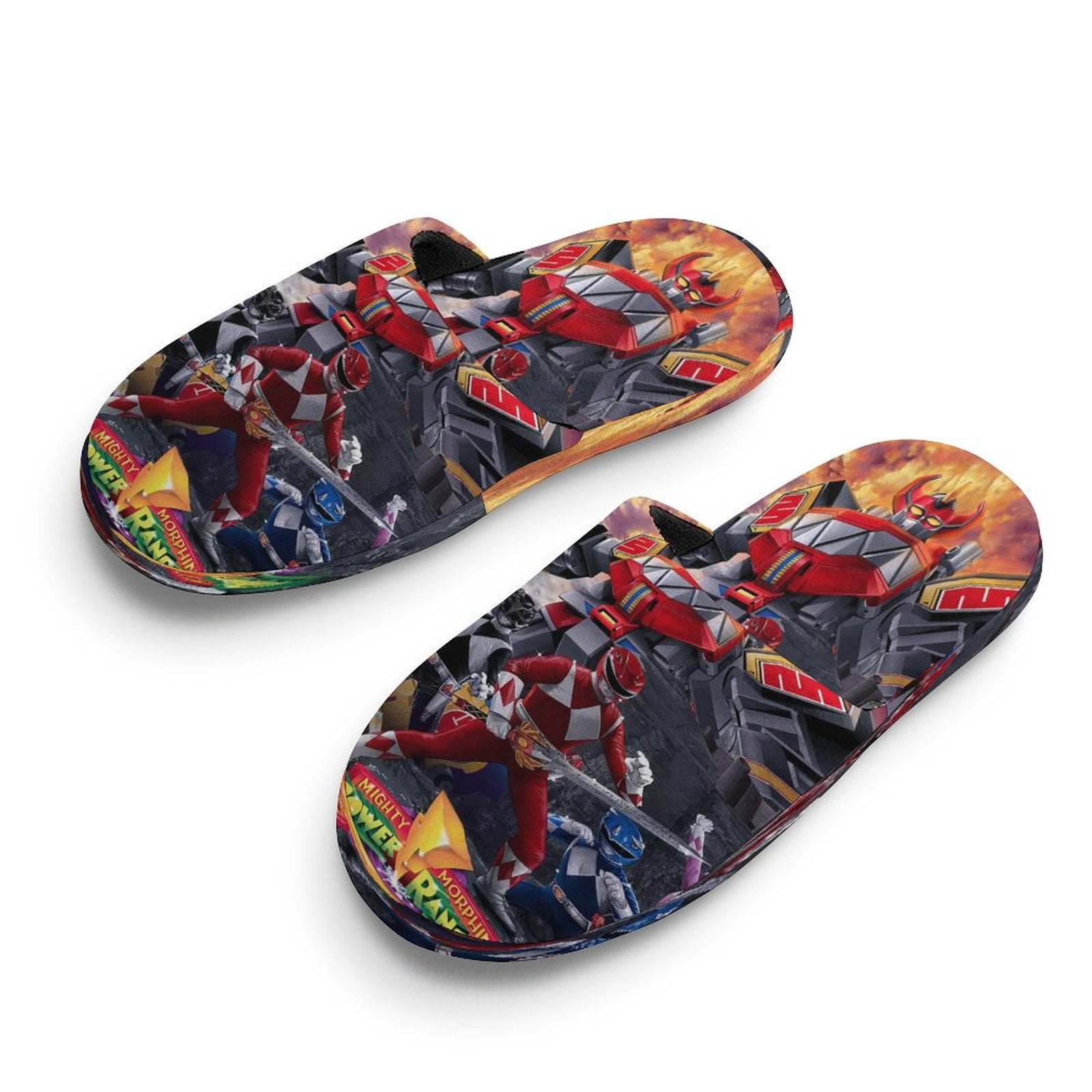 Power Rangers Slippers For Kids Indoor Outdoor Cute Cotton Slippers ...