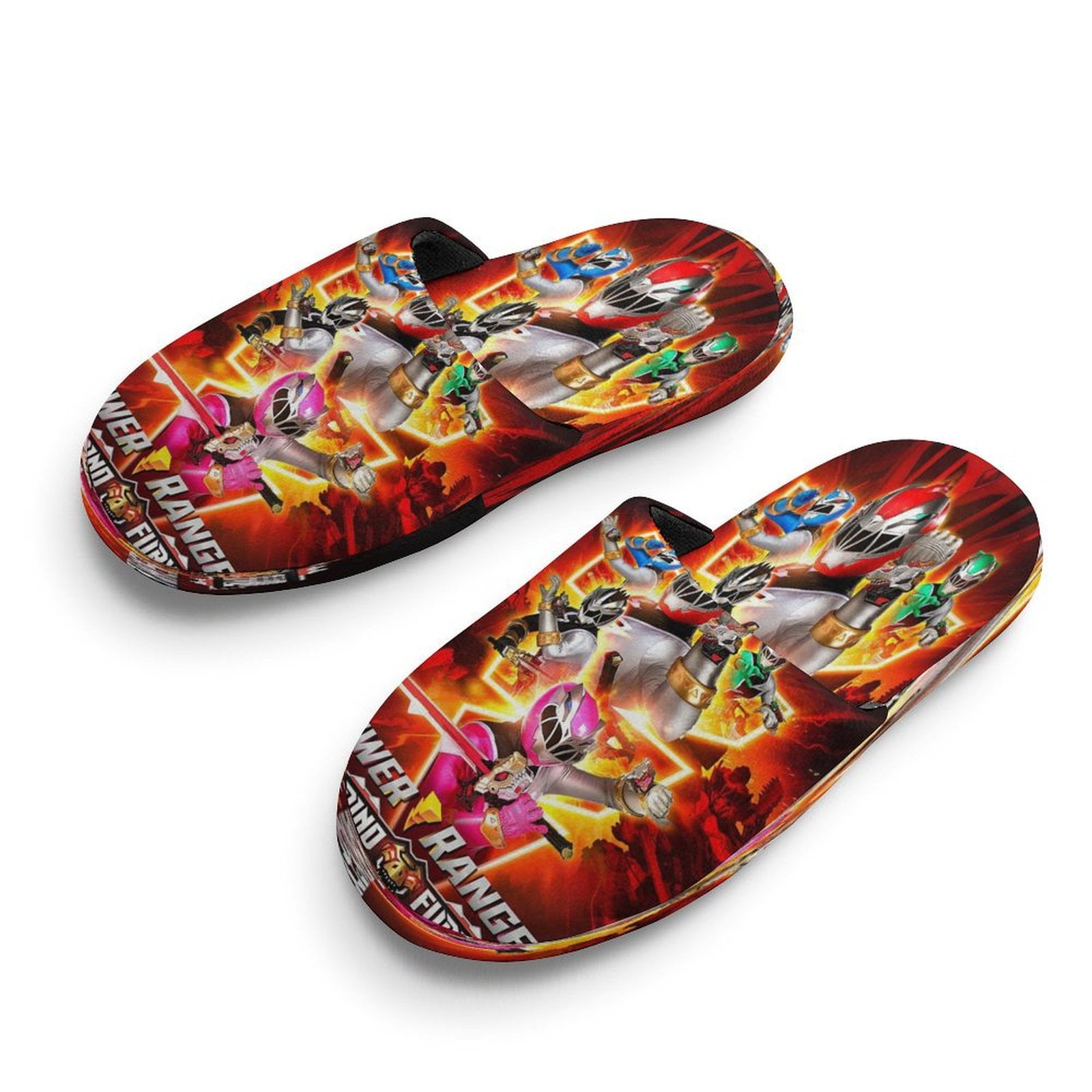 Power Rangers Slippers For Kids Indoor Outdoor Cute Cotton Slippers ...