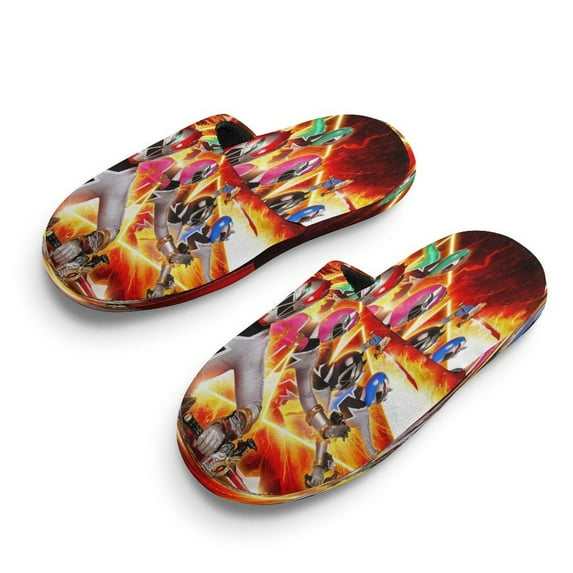Power Rangers Slippers For Kids Indoor Outdoor Cute Cotton Slippers ...