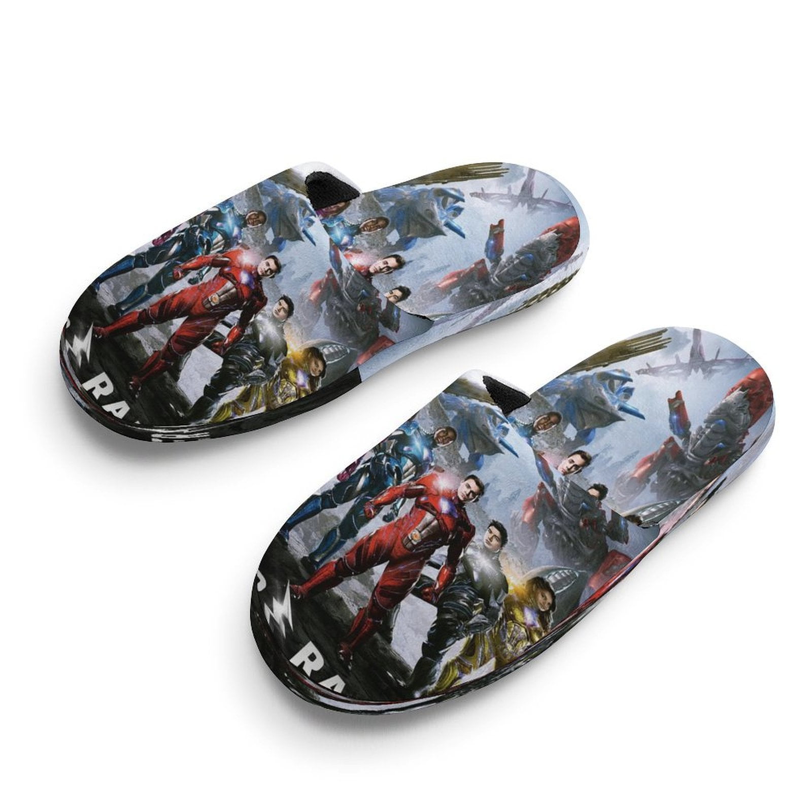 Power Rangers Slippers For Kids Indoor Outdoor Cute Cotton Slippers ...