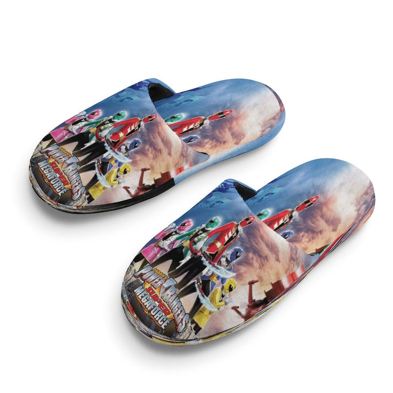 Power Rangers Slippers For Kids Indoor Outdoor Cute Cotton Slippers ...