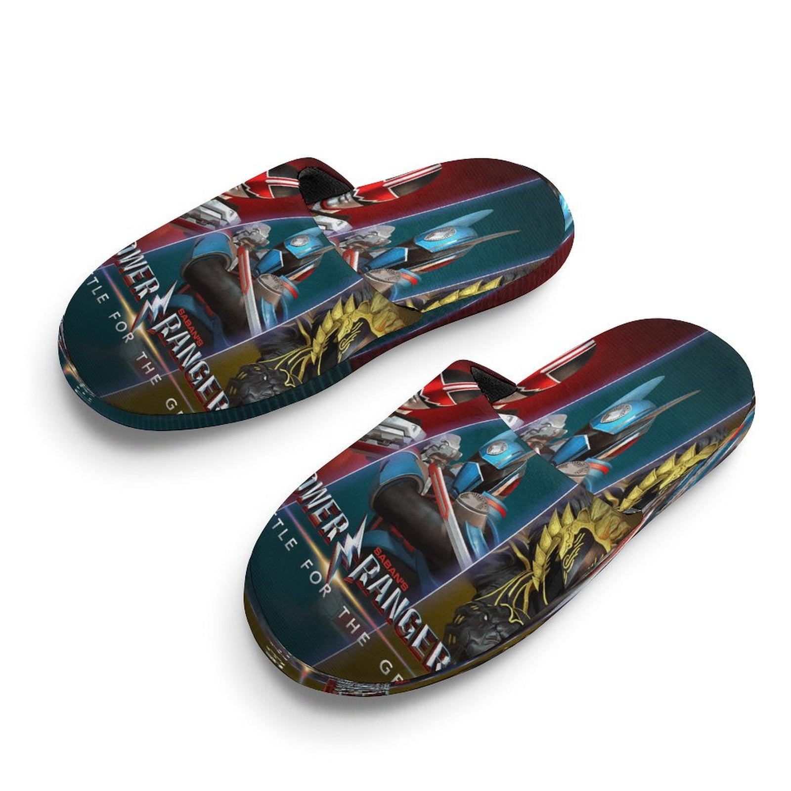 Power Rangers Slippers For Kids Indoor Outdoor Cute Cotton Slippers ...