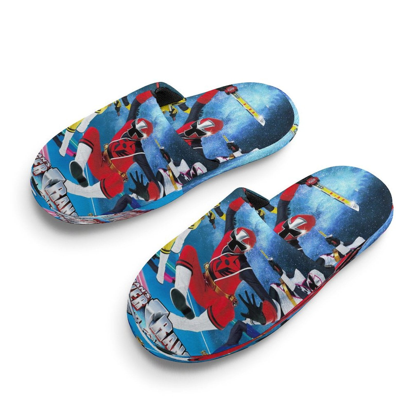 Power Rangers Slippers For Kids Indoor Outdoor Cute Cotton Slippers ...