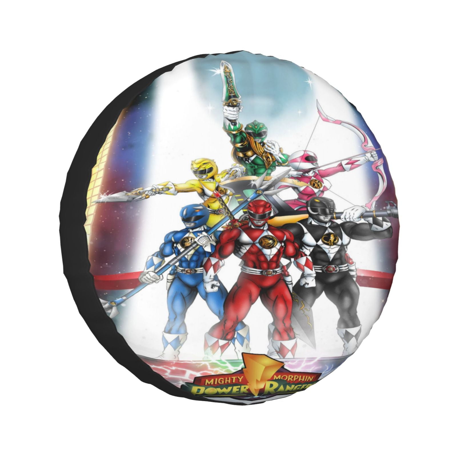 Power Rangers Spare Tire Cover Dust-Proof Wheel Tire Cover Fit Trailer ...