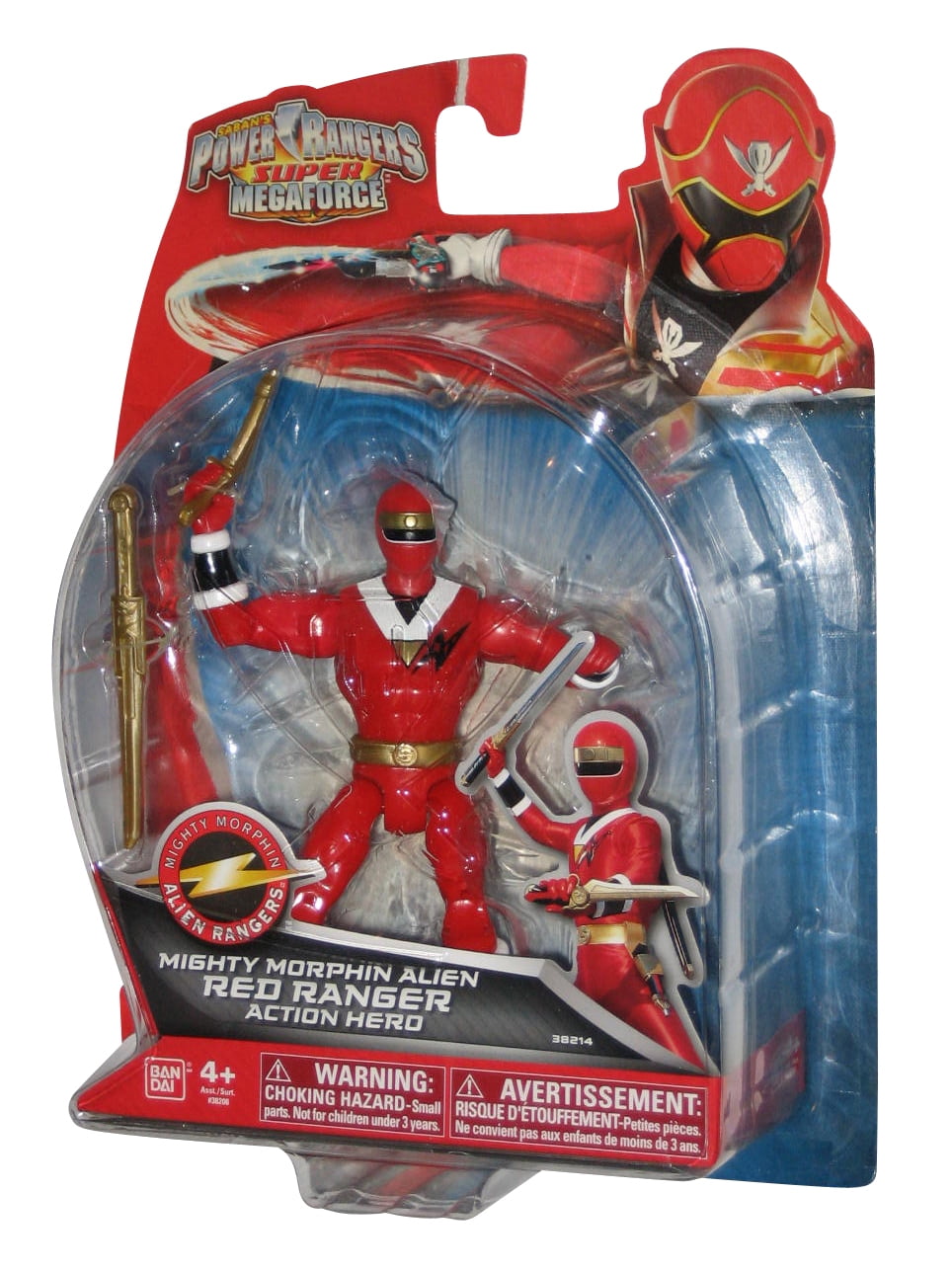 Power Rangers Super Megaforce Red Ranger Toy