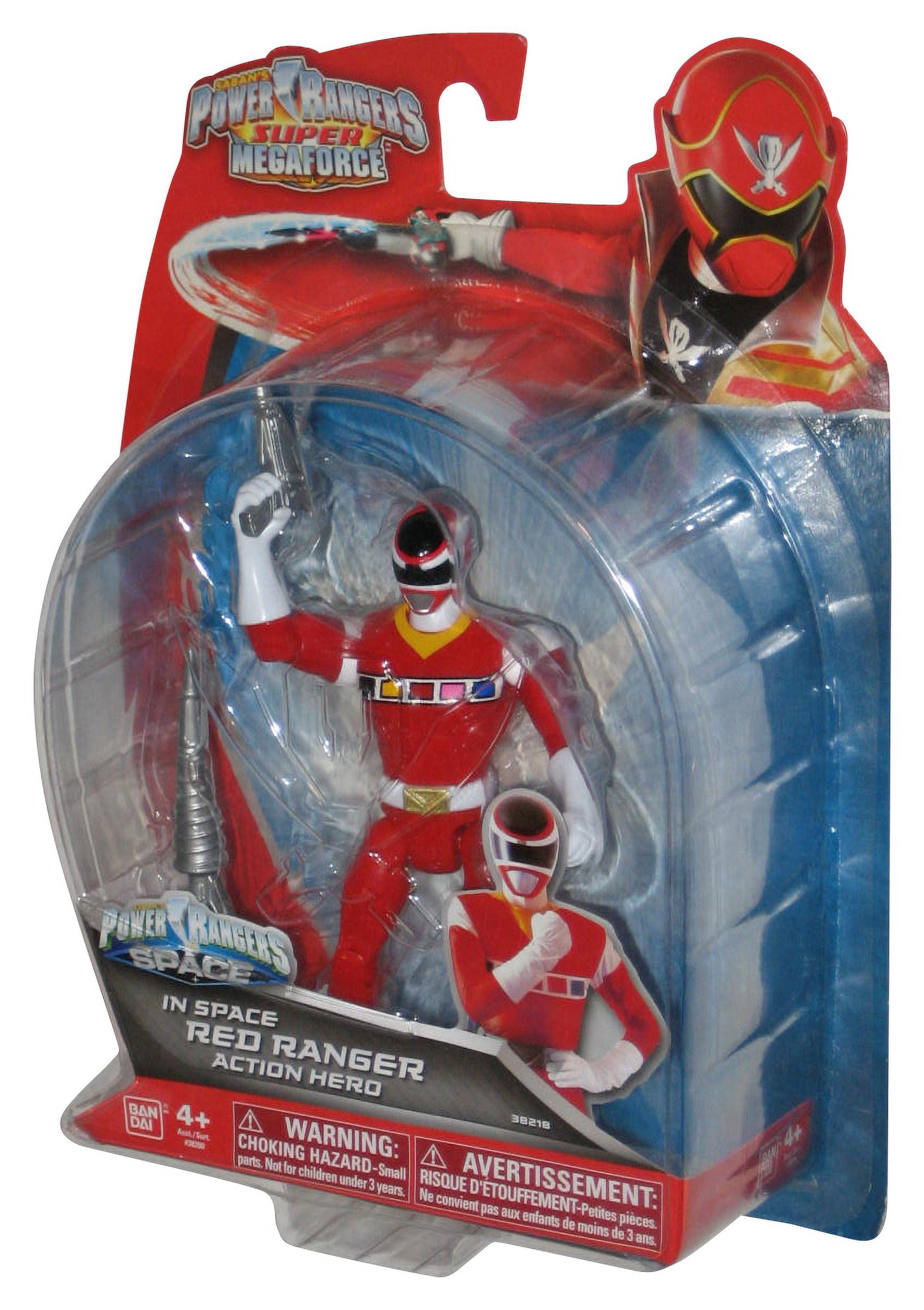 Power Rangers Super Megaforce In Space (2014) Red Ranger 5-Inch Action ...