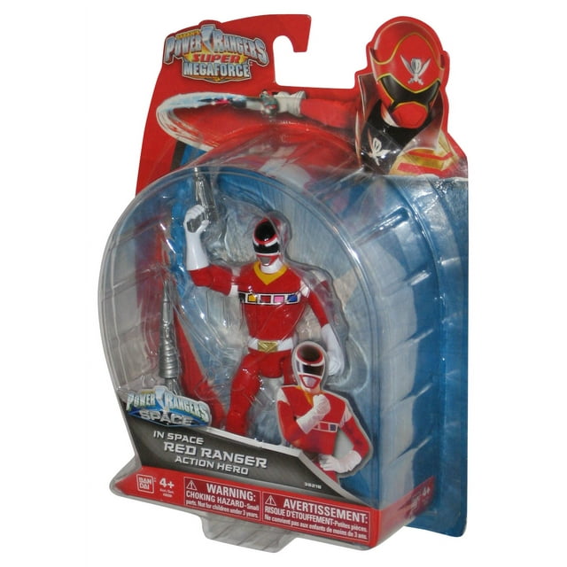 Power Rangers Super Megaforce In Space (2014) Red Ranger 5-Inch Action ...