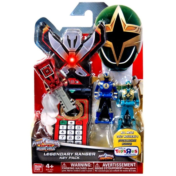 Power Rangers Super Megaforce Legendary Ranger Key Pack [Ninja Storm ...