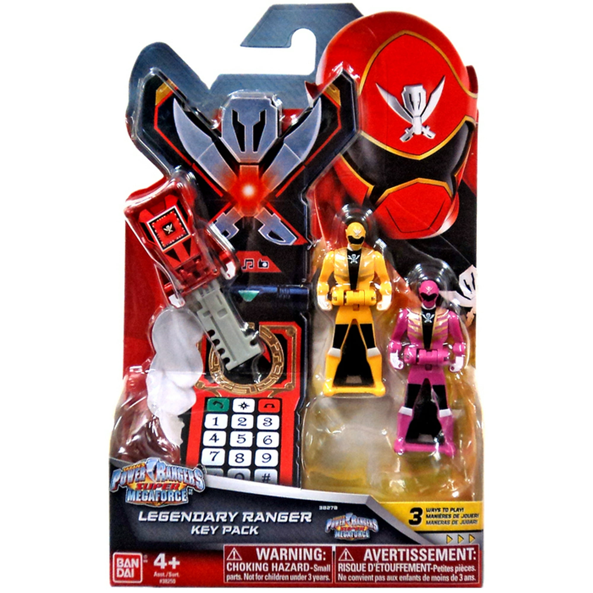 Power Rangers Super Megaforce Key Packs