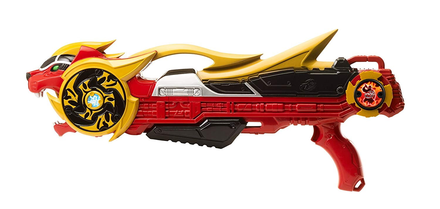 Battle Spin Power Rangers Super Ninja Steel Blaster Toy - Walmart.com