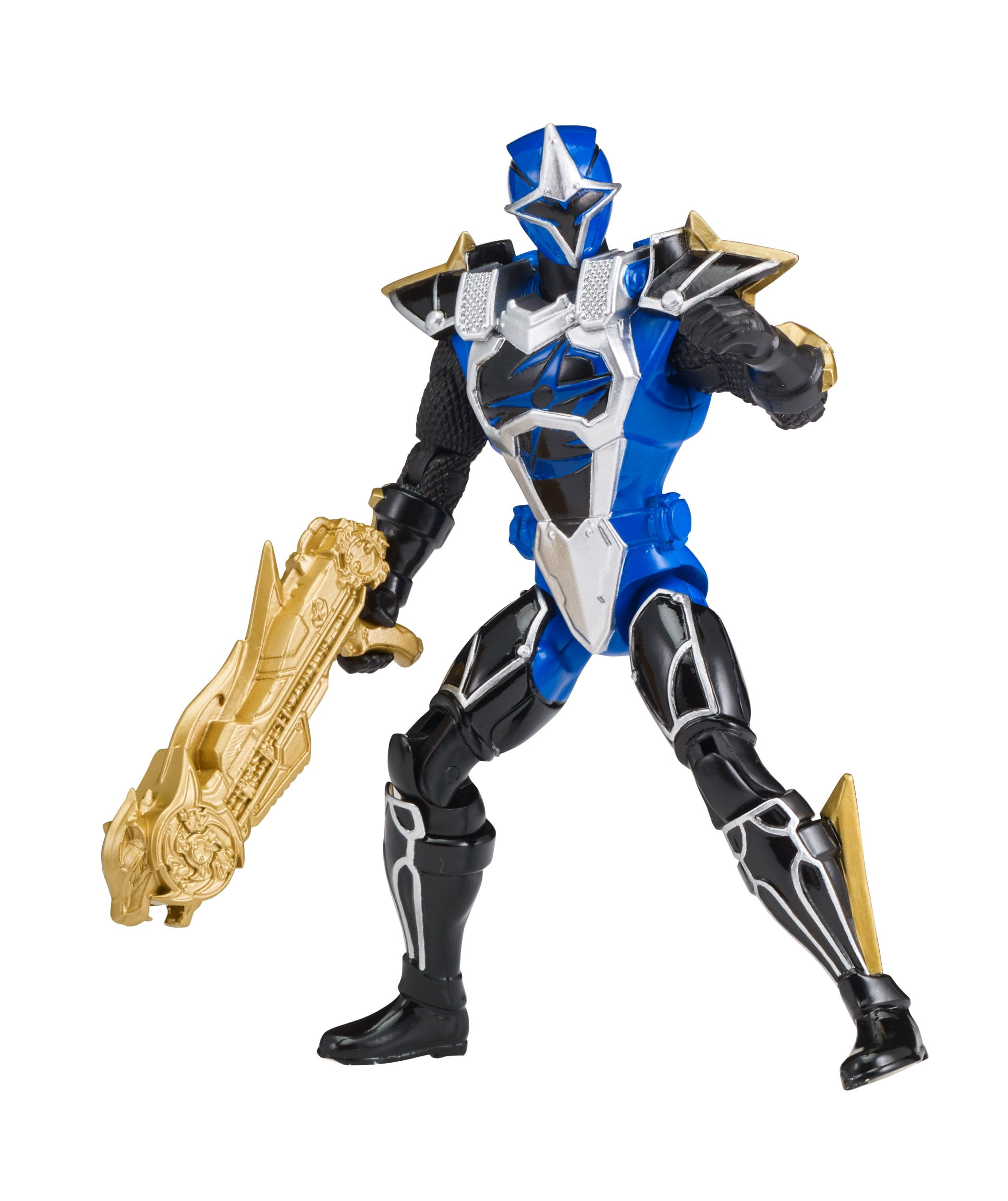 Power Rangers Super Ninja Steel Mode Blue 5" Ranger Action Figure ...