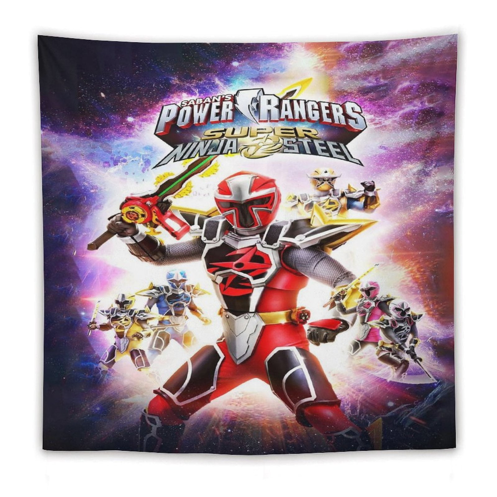 Power Rangers Tapestry Anime Poster Wall Hanging Art Decor For Living ...