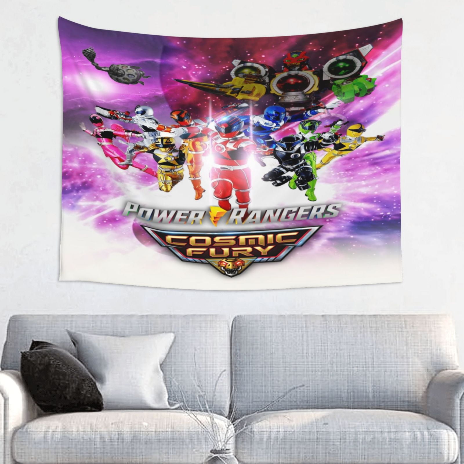 Power Rangers Tapestry Kawaii Tapestry Room Decor Aesthetic Cute Room ...