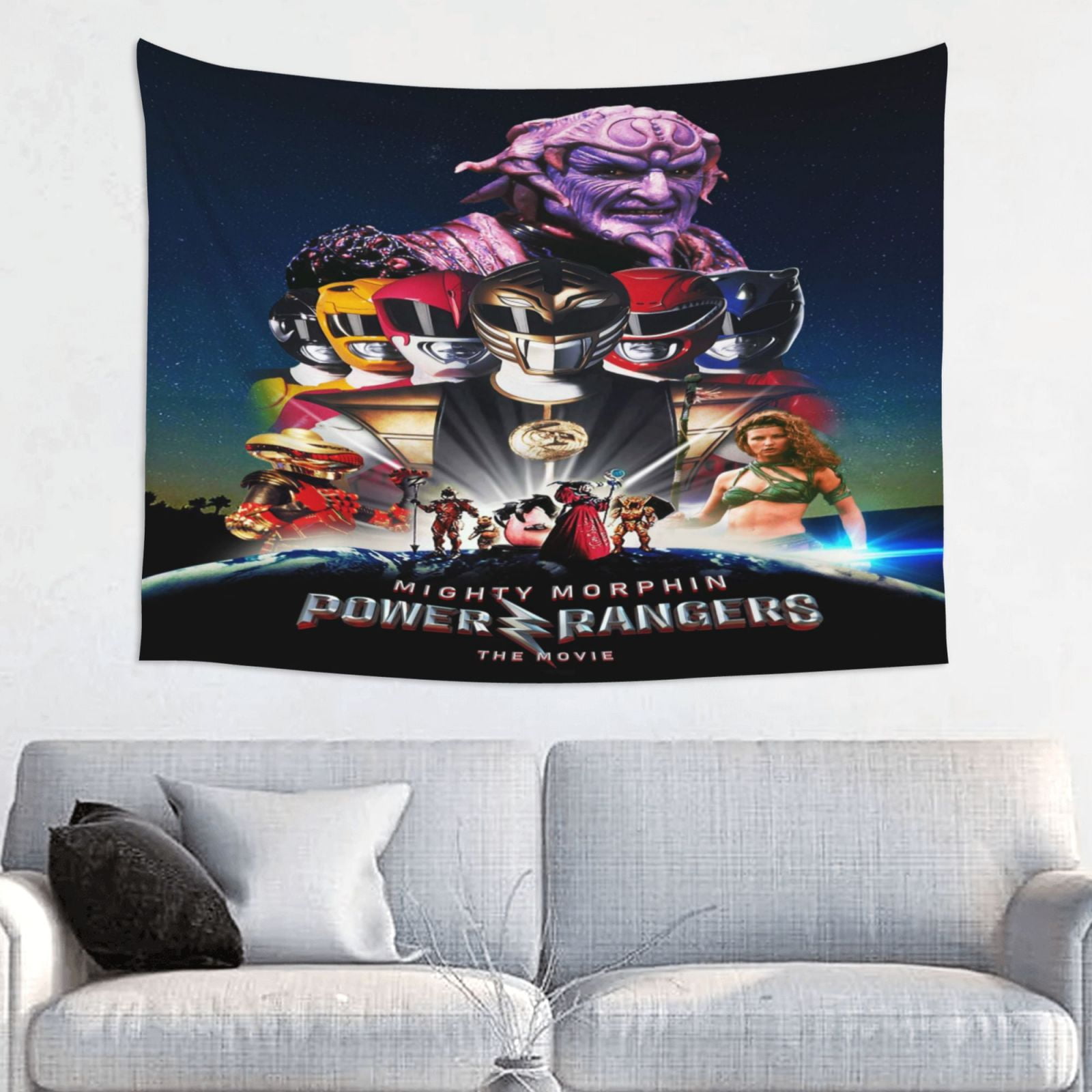 Power Rangers Tapestry Kawaii Tapestry Room Decor Aesthetic Cute Room ...
