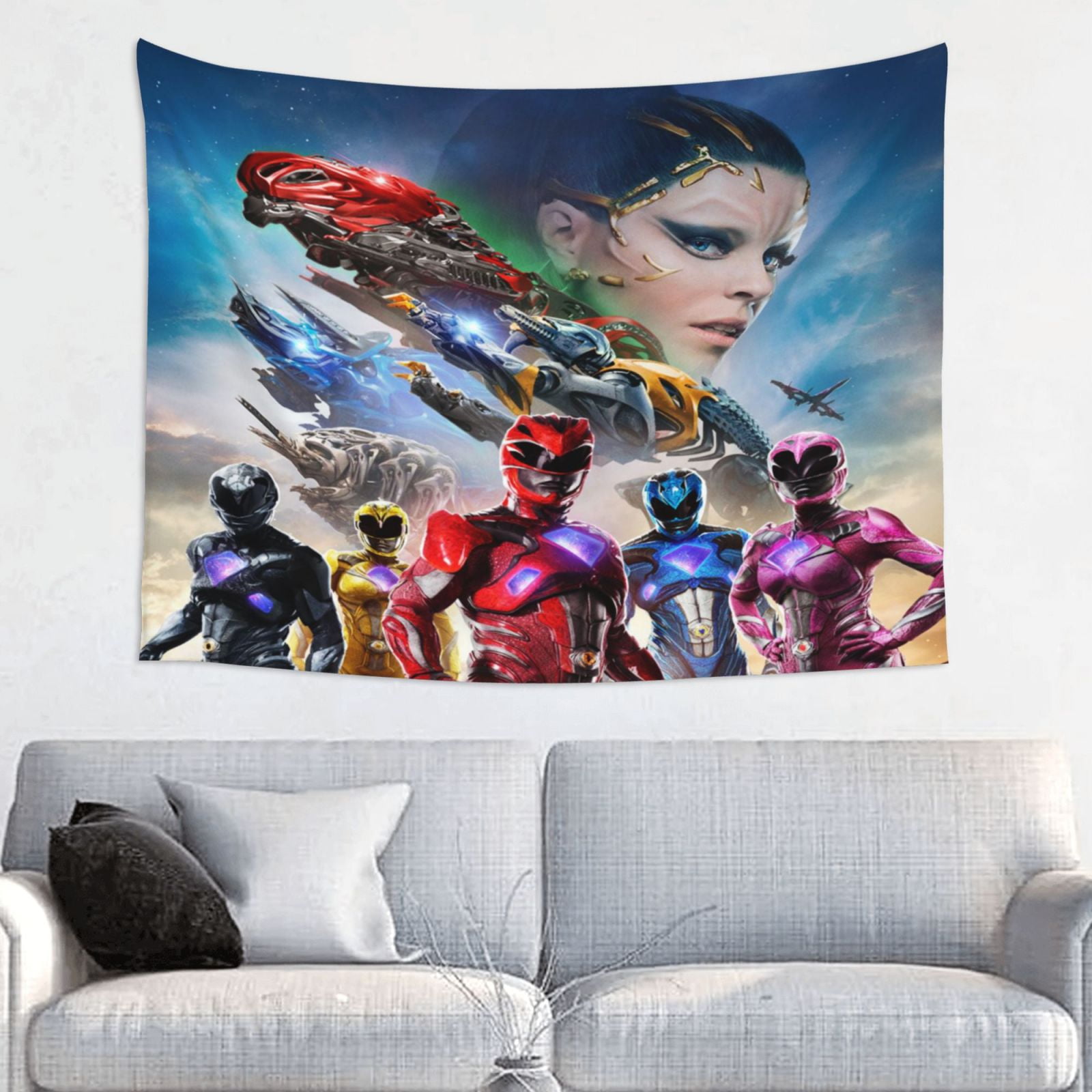 Power Rangers Tapestry Kawaii Tapestry Room Decor Aesthetic Cute Room ...