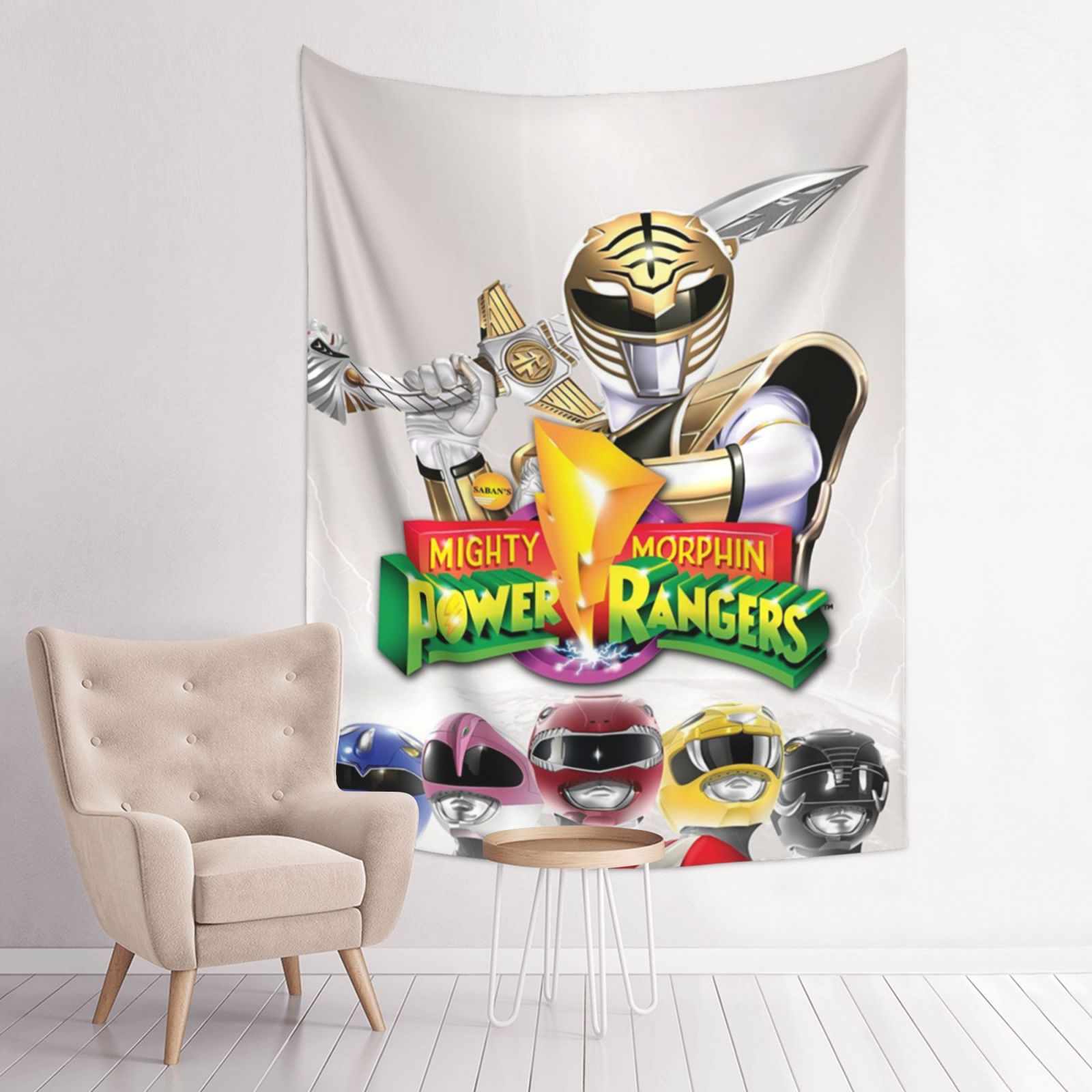 Power Rangers Tapestry Kawaii Tapestry Room Decor Aesthetic Cute Room ...