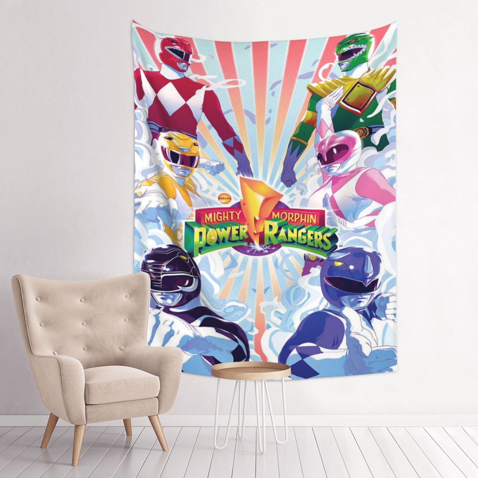 Power Rangers Tapestry Kawaii Tapestry Room Decor Aesthetic Cute Room ...