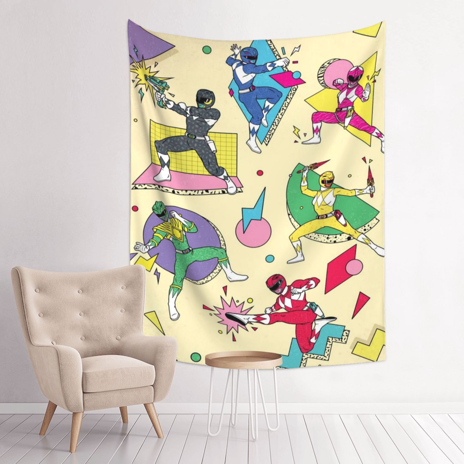 Power Rangers Tapestry Kawaii Tapestry Room Decor Aesthetic Cute Room ...