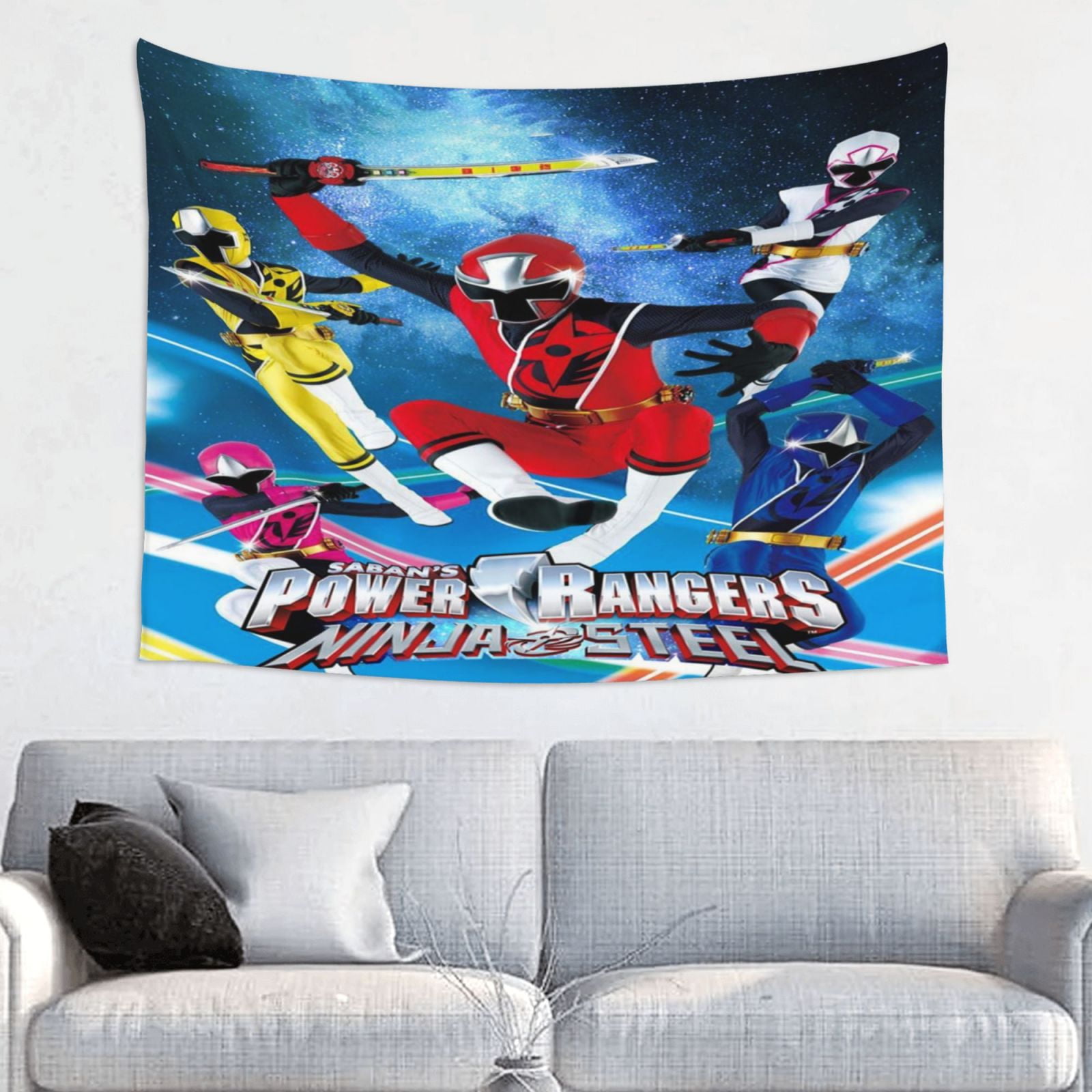Power Rangers Tapestry Kawaii Tapestry Room Decor Aesthetic Cute Room ...