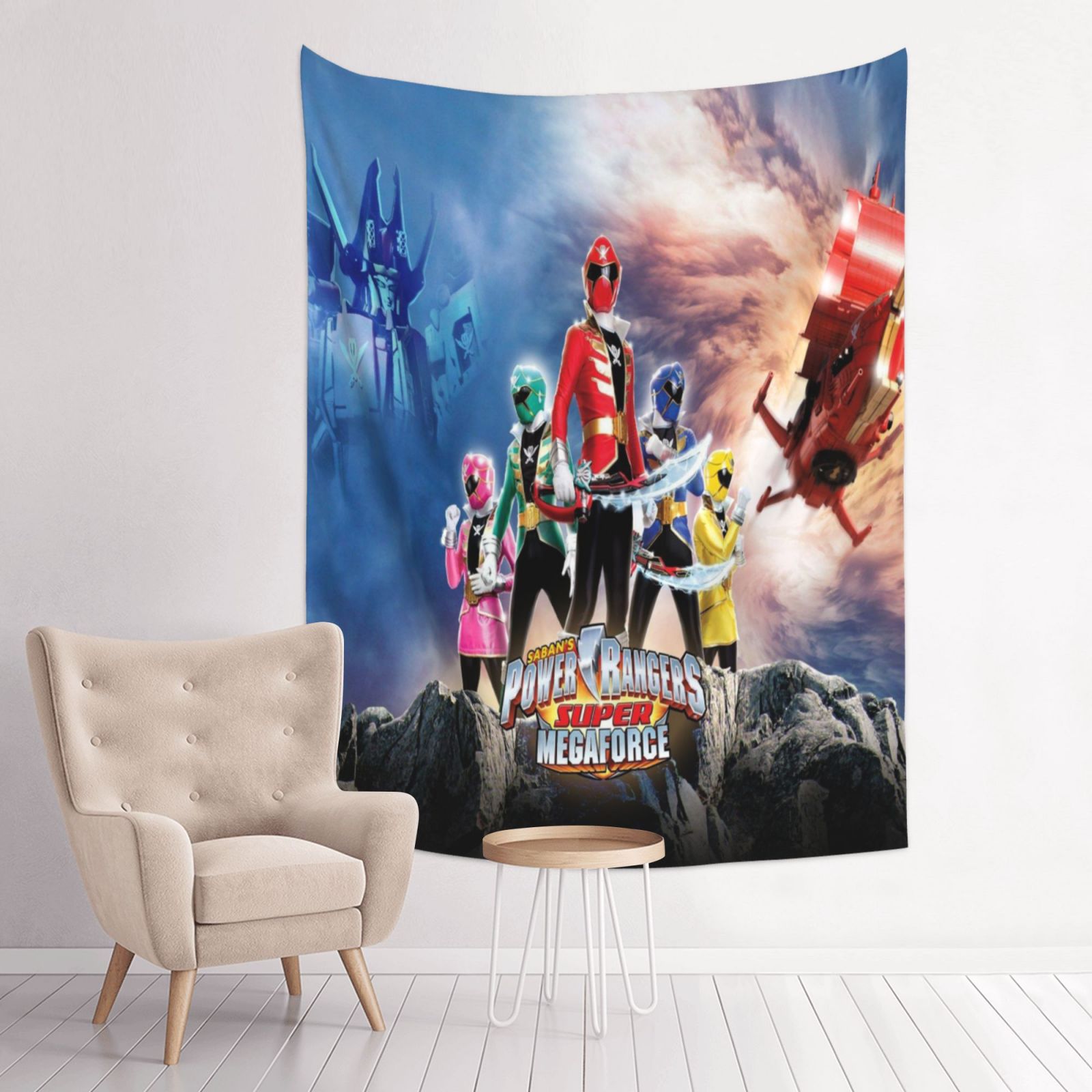 Power Rangers Tapestry Kawaii Tapestry Room Decor Aesthetic Cute Room ...
