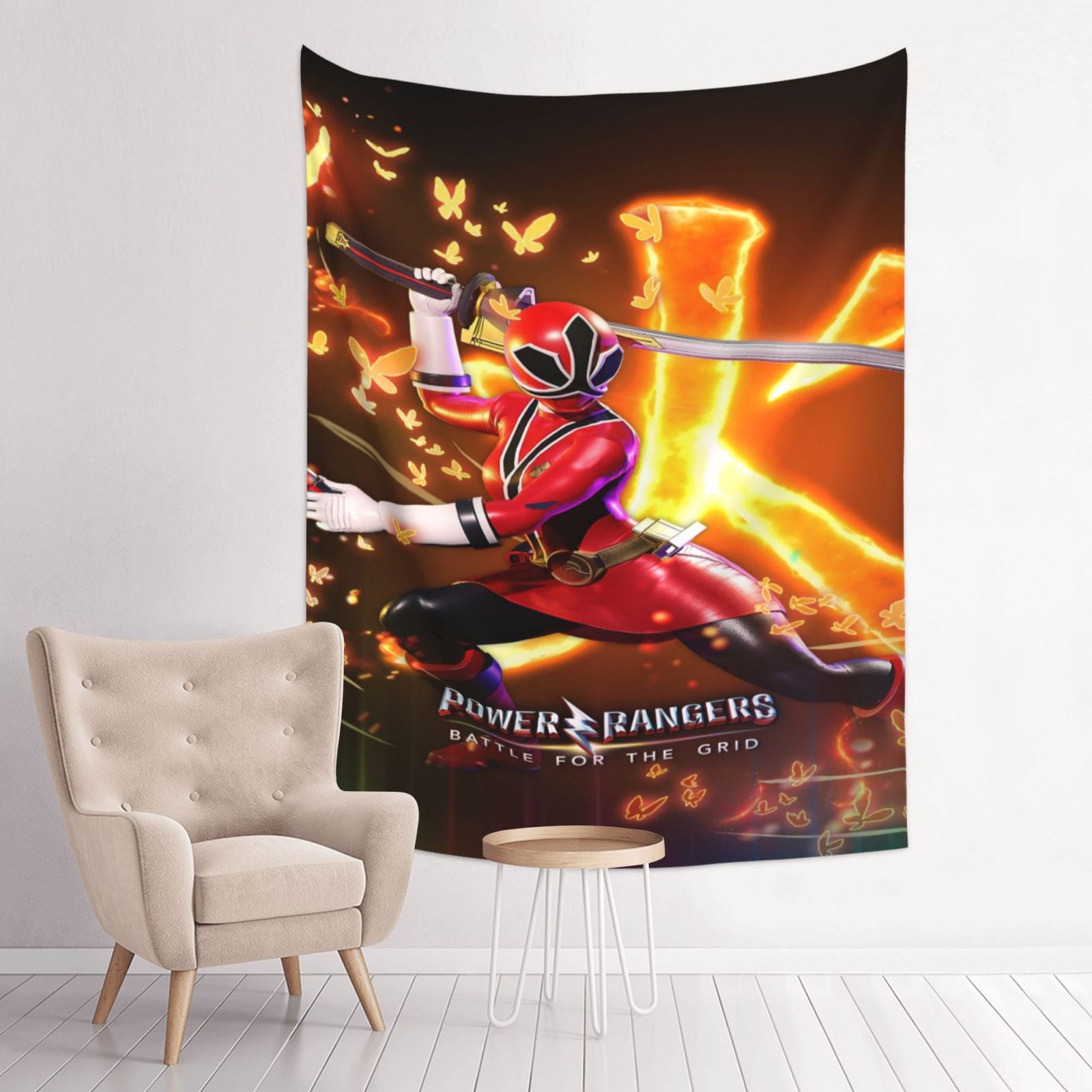 Power Rangers Tapestry Kawaii Tapestry Room Decor Aesthetic Cute Room ...