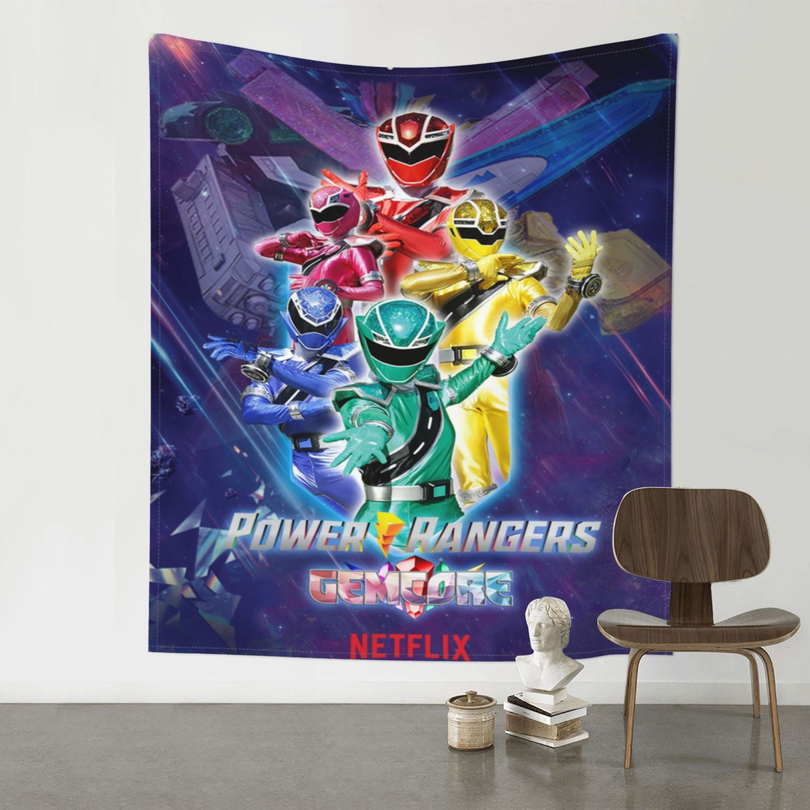 Power Rangers Tapestry Wall Hanging Wall Art Decor Wall Tapestry For ...