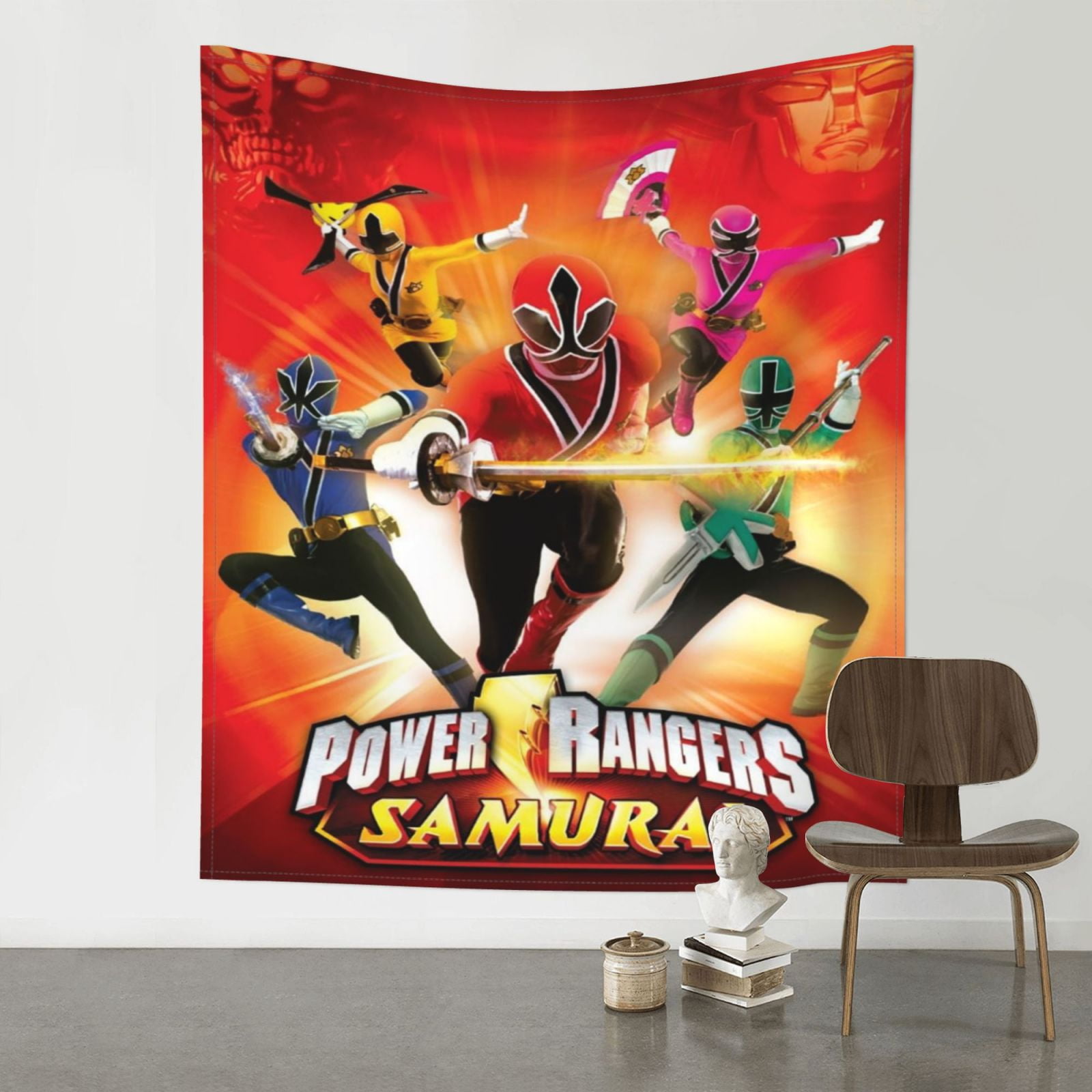 Power Rangers Tapestry Wall Hanging Wall Art Decor Wall Tapestry For ...