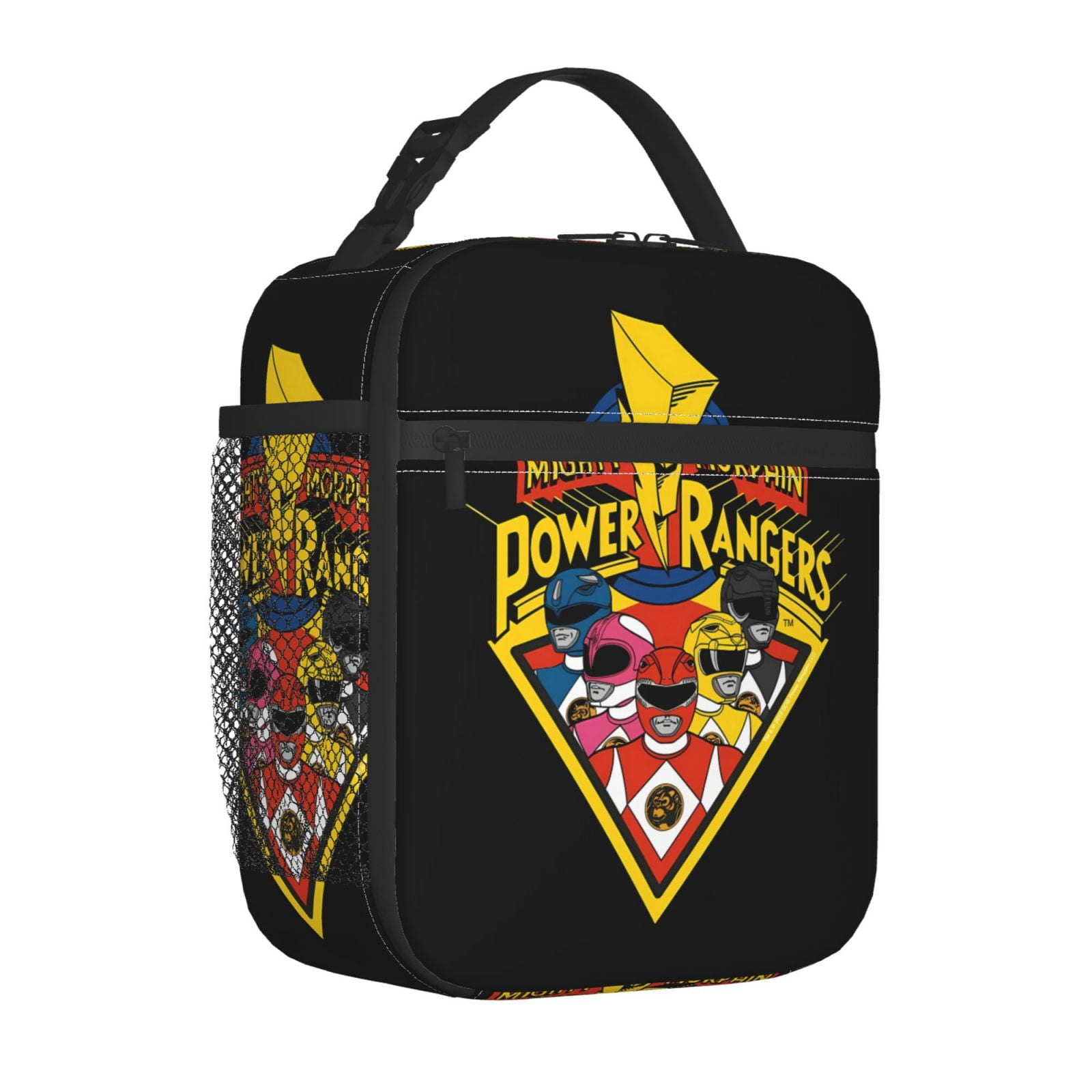 Power Rangers Theme Customized Lunch Box Large Capacity Portable ...
