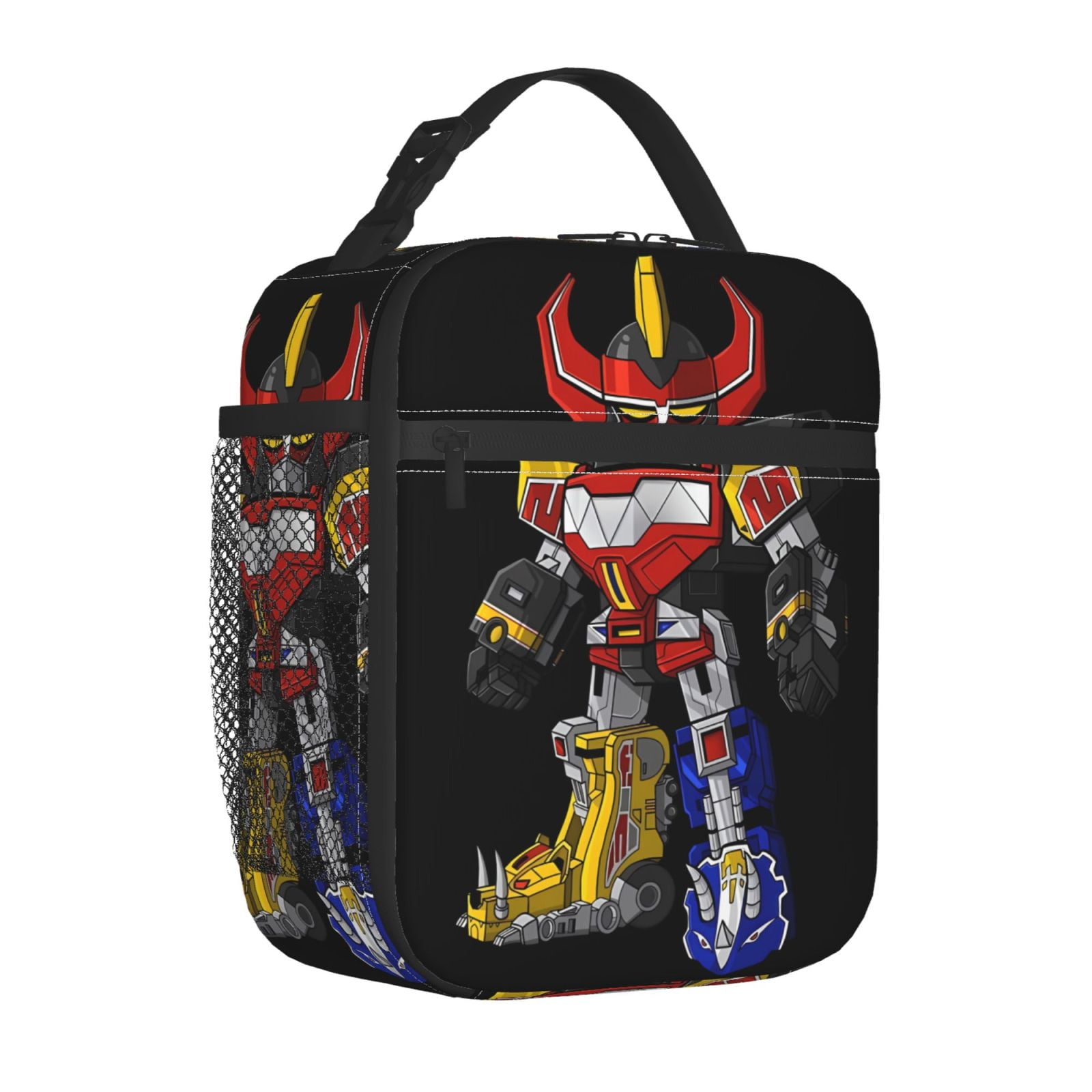 Power Rangers Theme Customized Lunch Box Large Capacity Portable ...