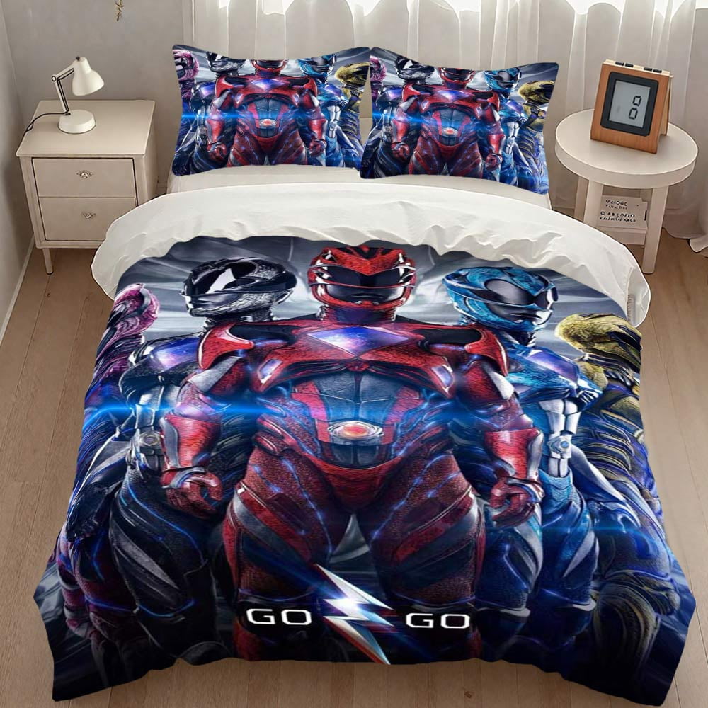 Power Rangers Toddler Bedding Set for Girls Boys Child Sheet Comforter ...