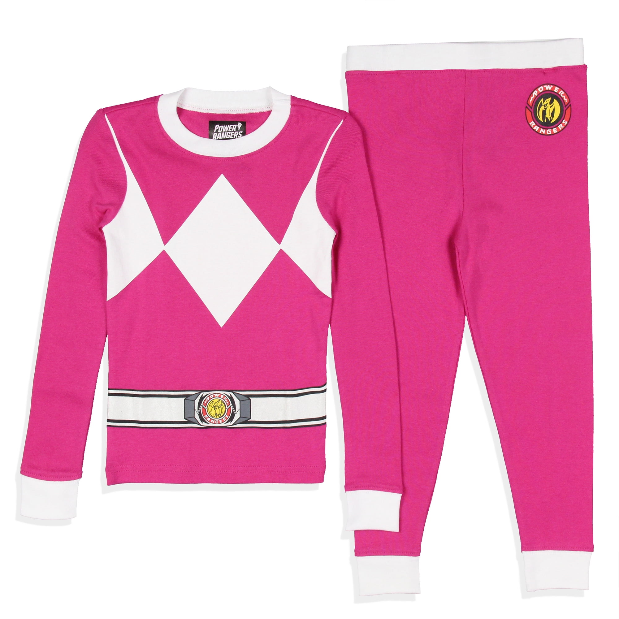 Power Rangers Toddler Boys' Red Ranger Character Costume Sleep Pajama ...