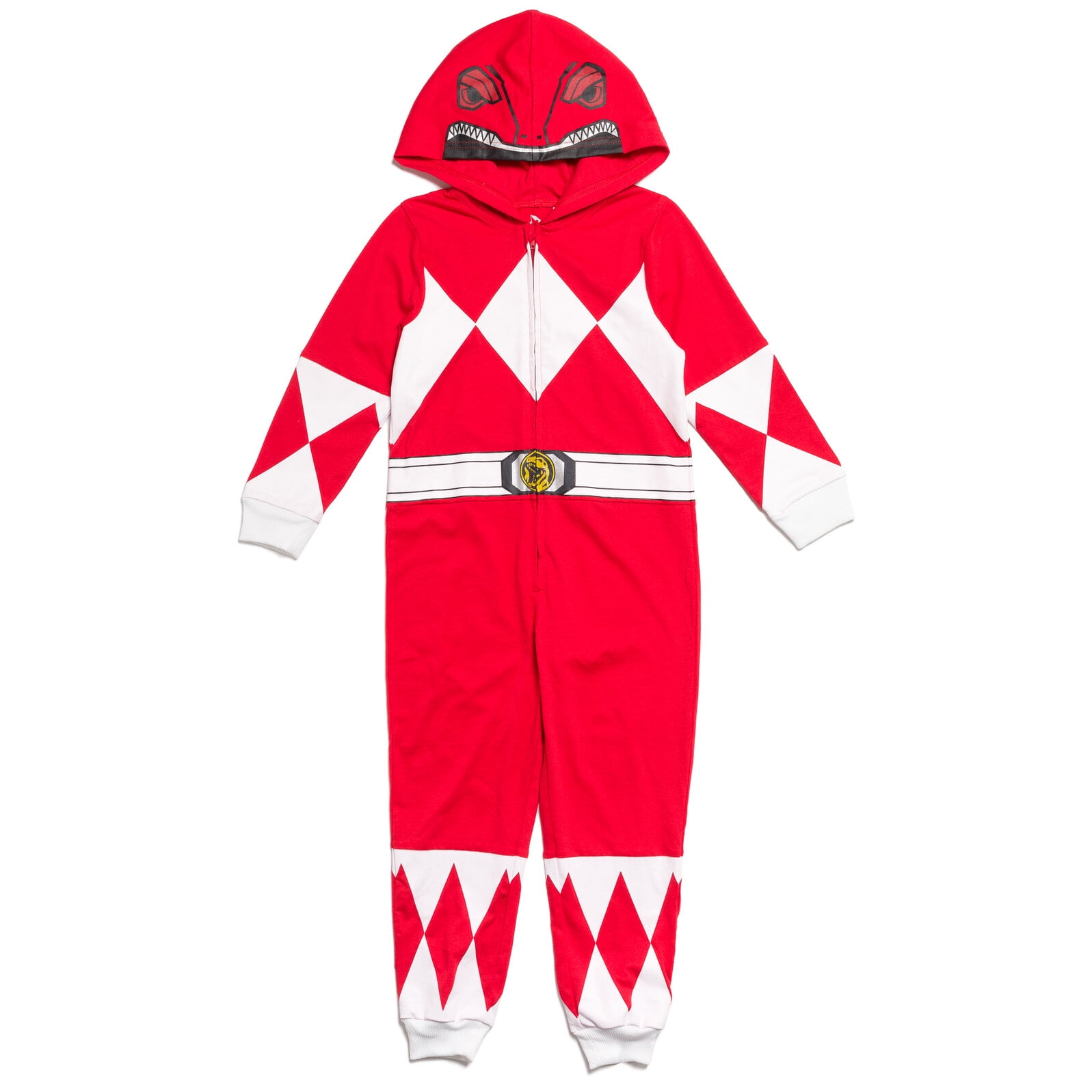 Power Rangers Boys Jumpsuit Costume Onesie Outfit, Easy Zip Up ...