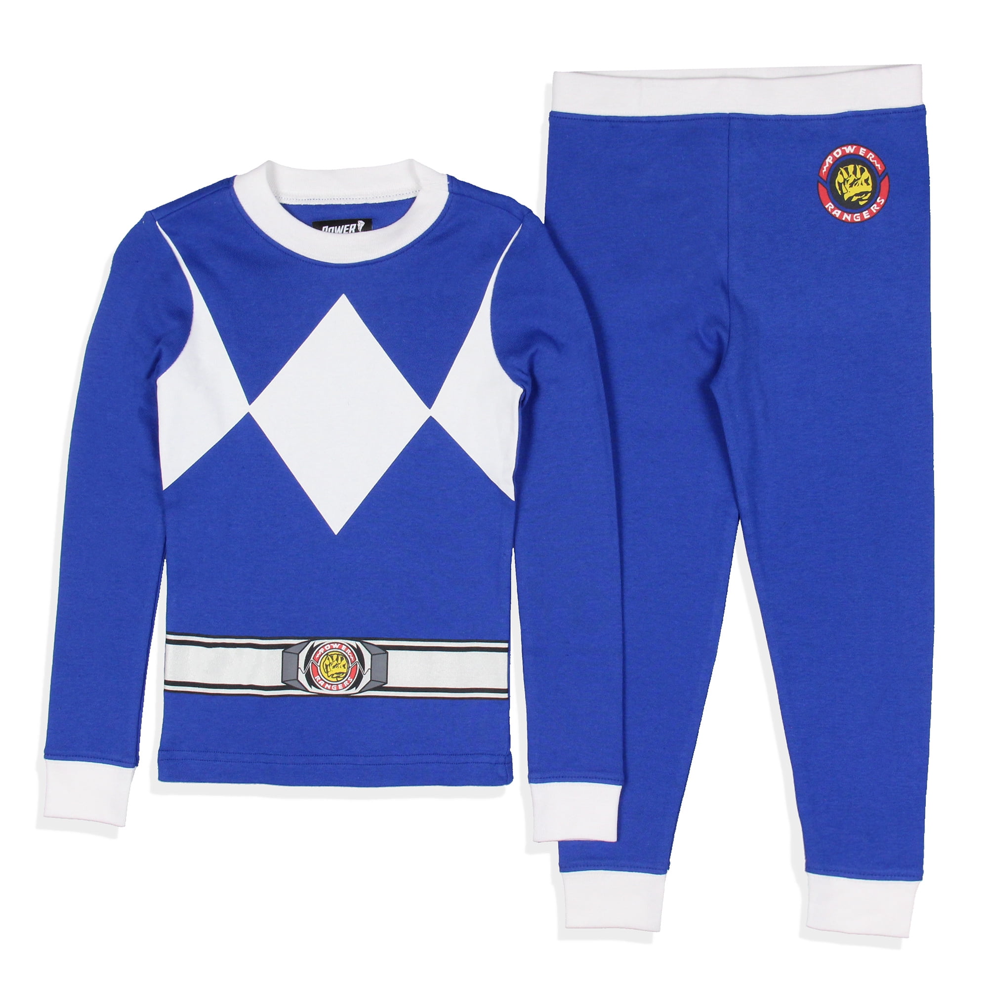 Power Rangers Toddler Boys' Red Ranger Character Costume Sleep Pajama ...