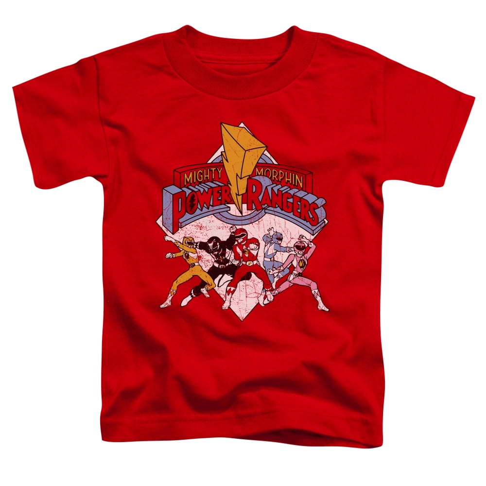 Power Rangers - Toddlers Retro Rangers T-Shirt - Walmart.com