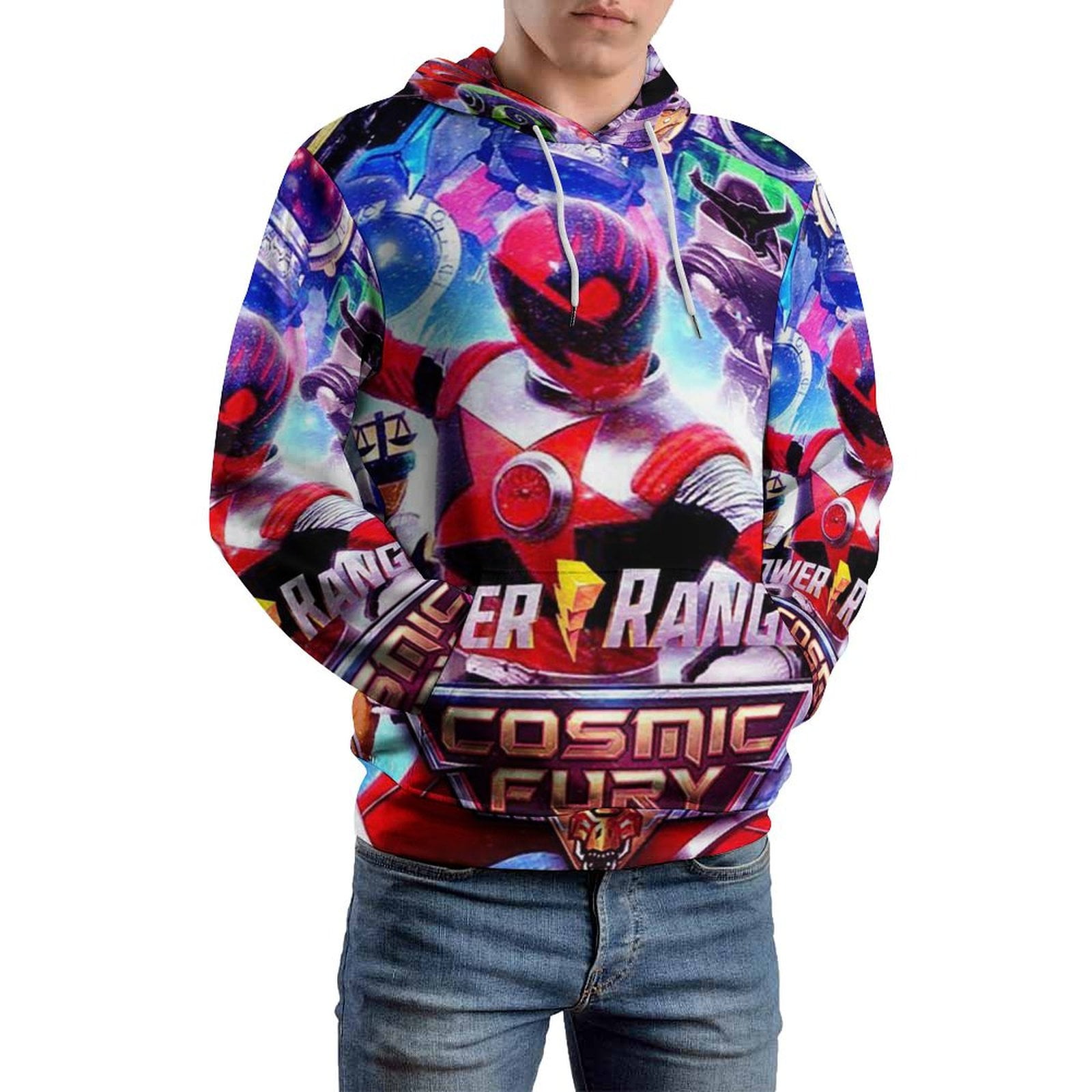 Power Rangers Unisex Hoodies 3D Print Pullover Hooded Sweatshirt ...