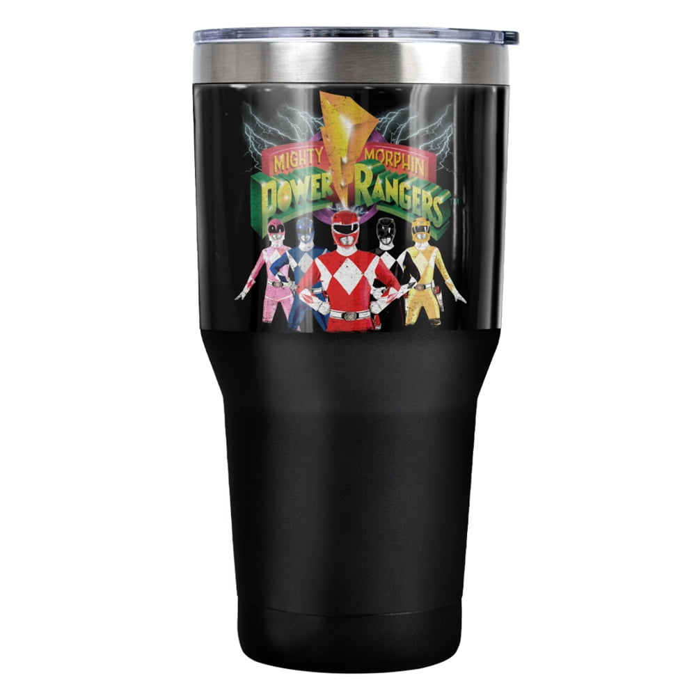 Power Rangers Unite Stainless Steel Tumbler 30 oz Coffee Travel Cup ...