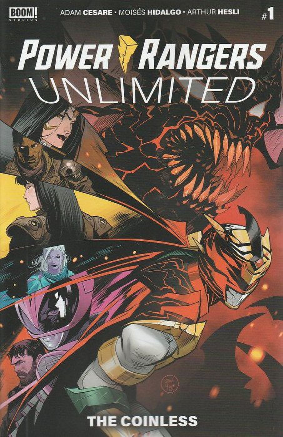 Power Rangers Unlimited: The Coinless #1A VF ; Boom! Comic Book ...