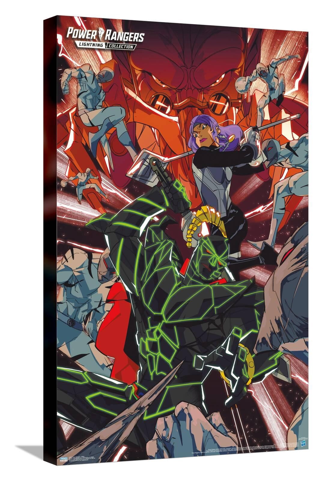 Power Rangers - Villain Canvas Wall Poster, 14.725" x 22.375" - Walmart.com