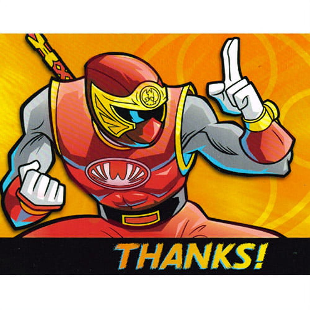 Power Rangers Vintage 2003 'Ninja Storm' Thank You Notes w/ Envelopes ...