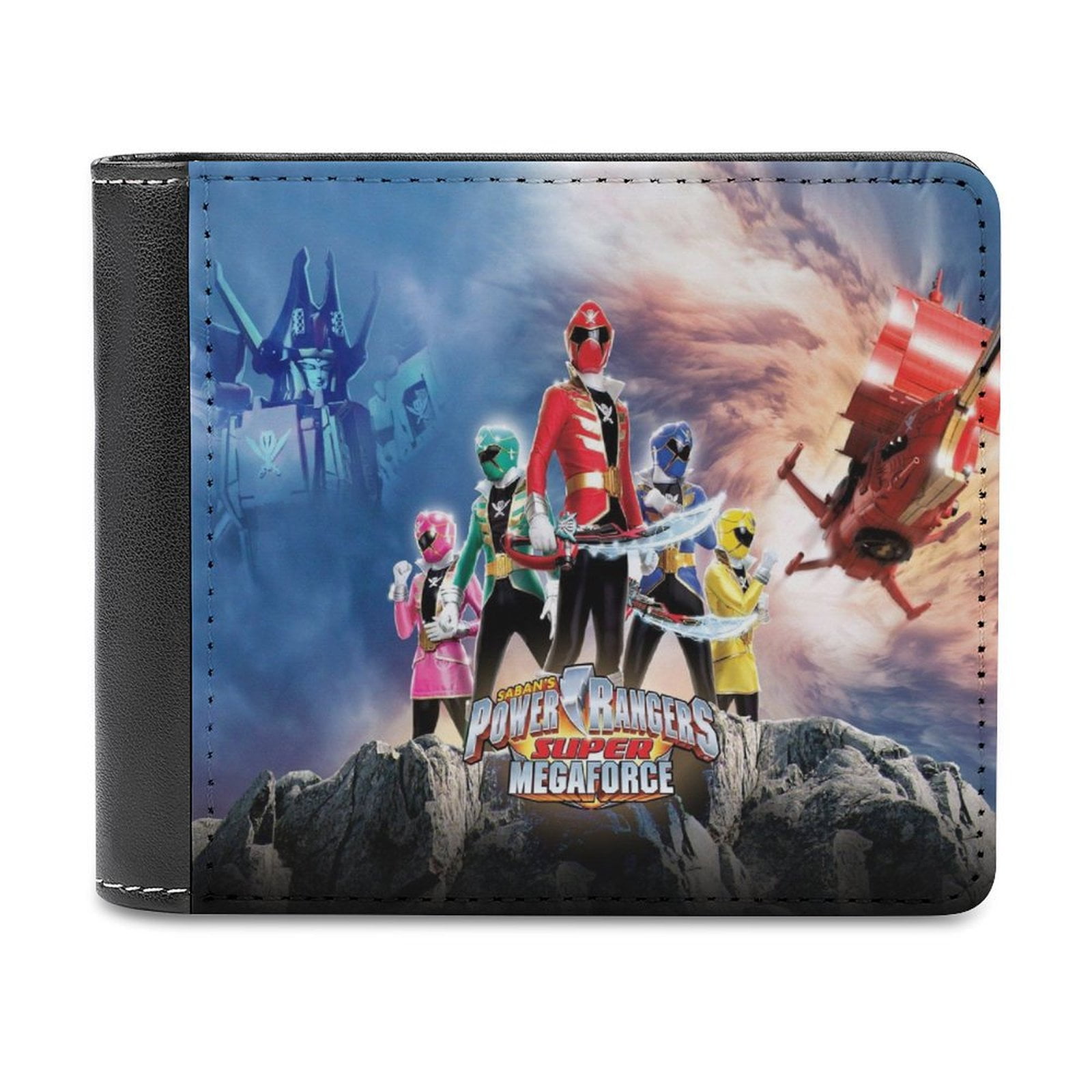 Power Rangers Wallet for Men Bifold Wallets Leather Purse Clutch Card ...