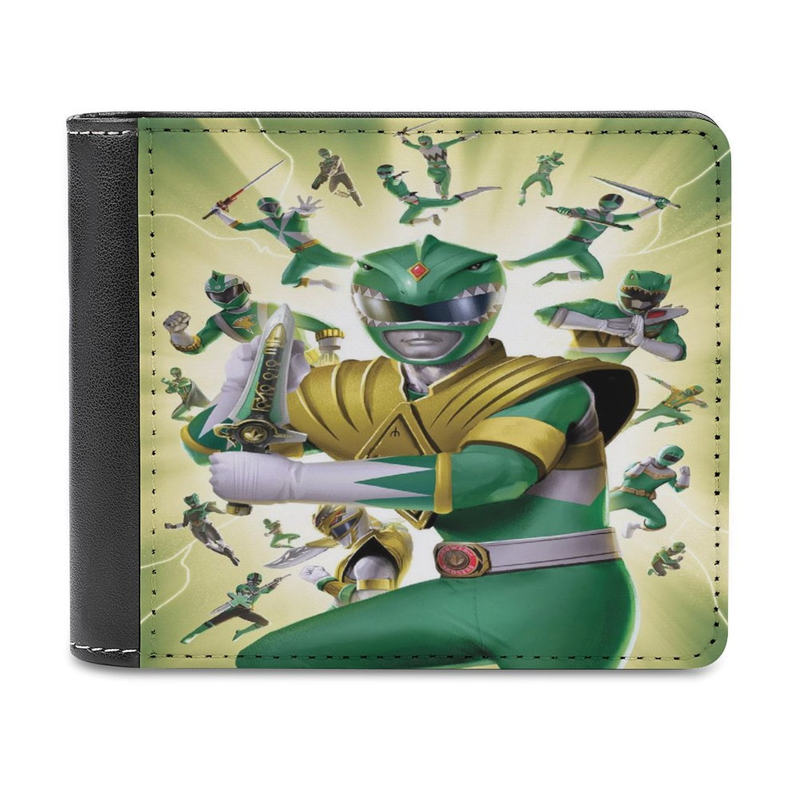 Power Rangers Wallet for Men Bifold Wallets Leather Purse Clutch Card ...
