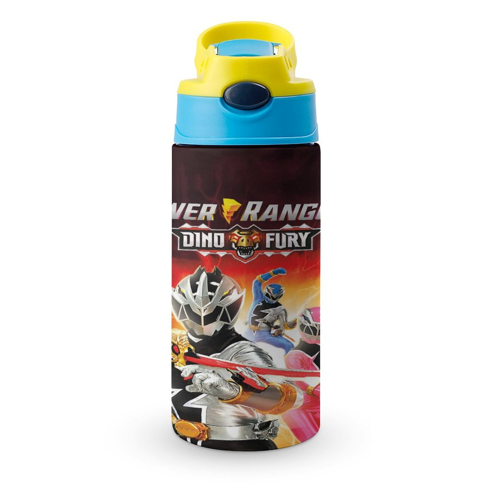 Power Rangers Water Bottle with Straw Vacuum Insulated Stainless Steel ...