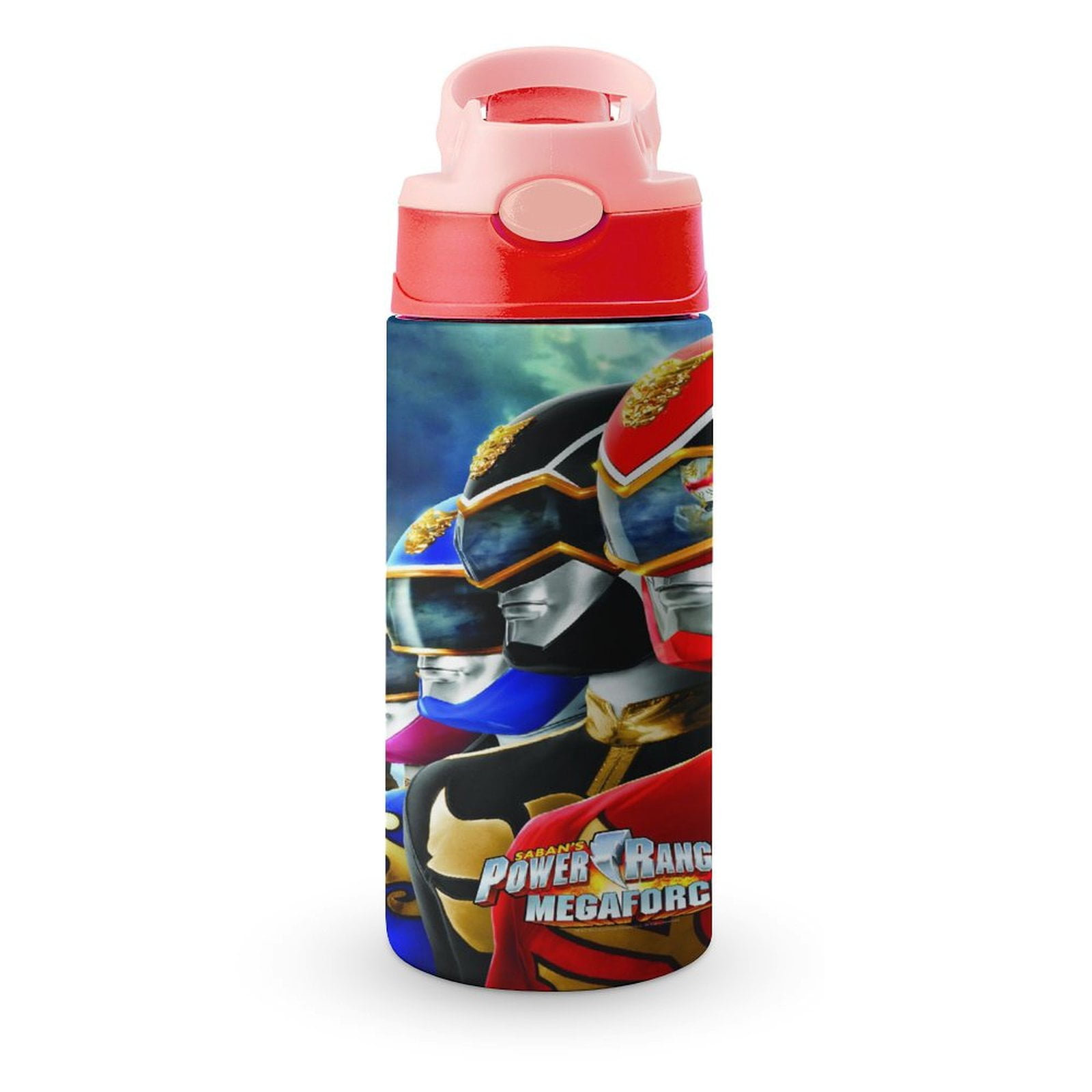 Power Rangers Water Bottle with Straw Vacuum Insulated Stainless Steel ...