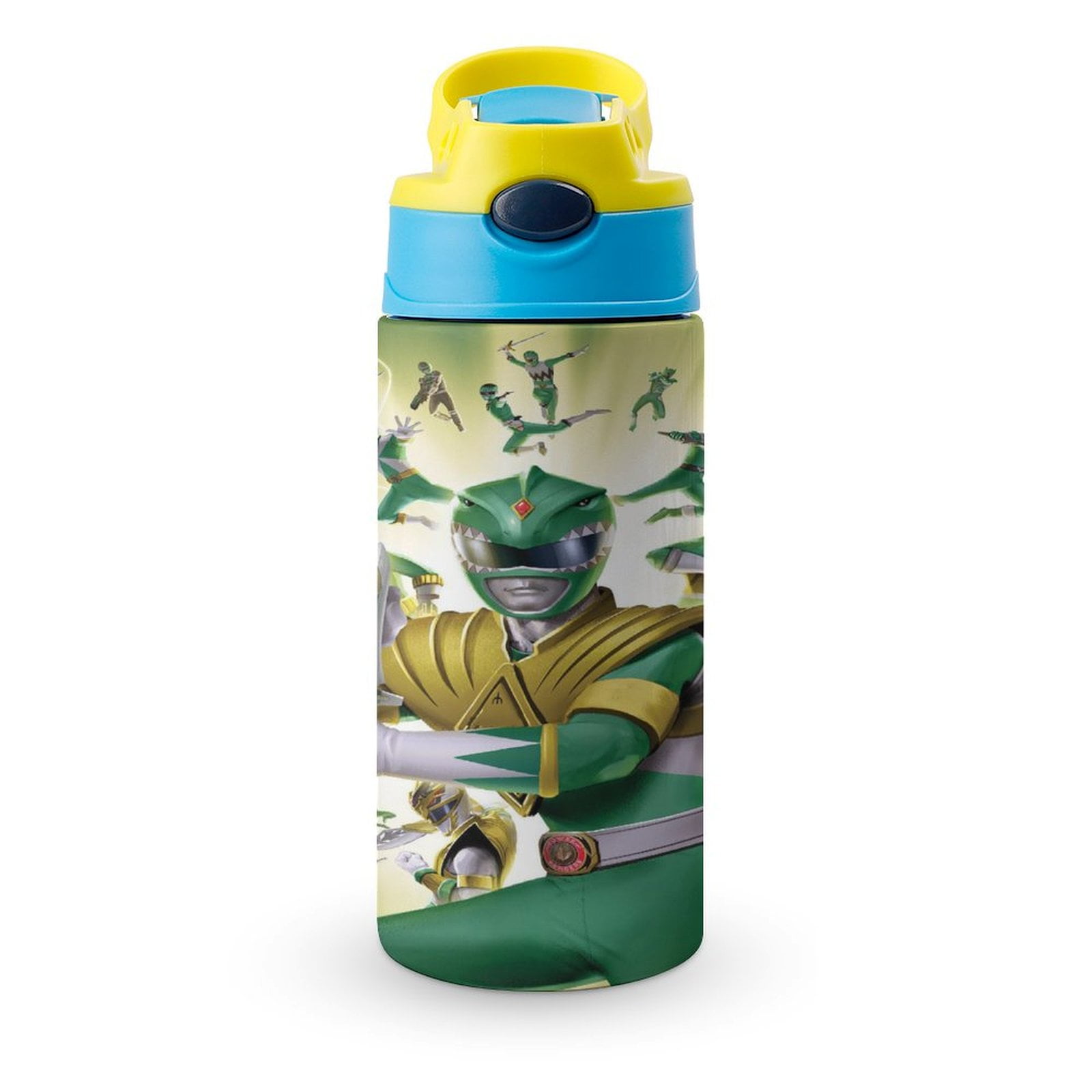 Power Rangers Water Bottle with Straw Vacuum Insulated Stainless Steel ...