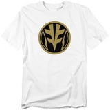 Power Rangers T-Shirt White Ranger Logo Unisex Graphic Tee for Men ...
