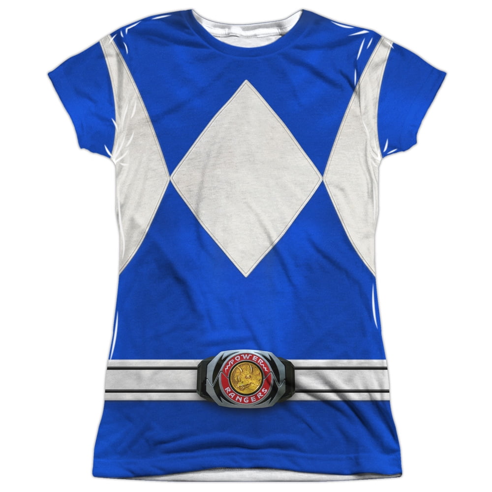 Power Rangers Yellow Ranger Girls Jr Sublimation White - Walmart.com