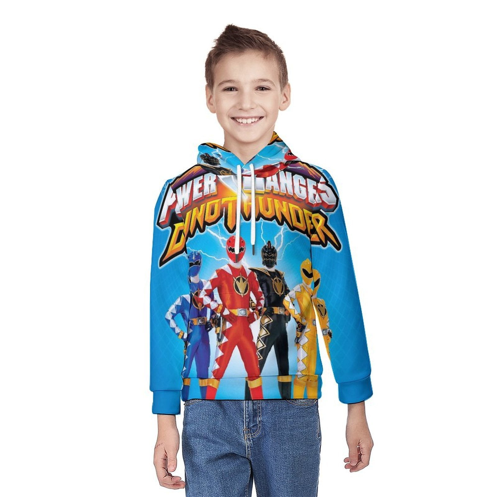 Power Rangers Youth Hoodies Boys Girls 3D Printed Sweatshirt Fall ...