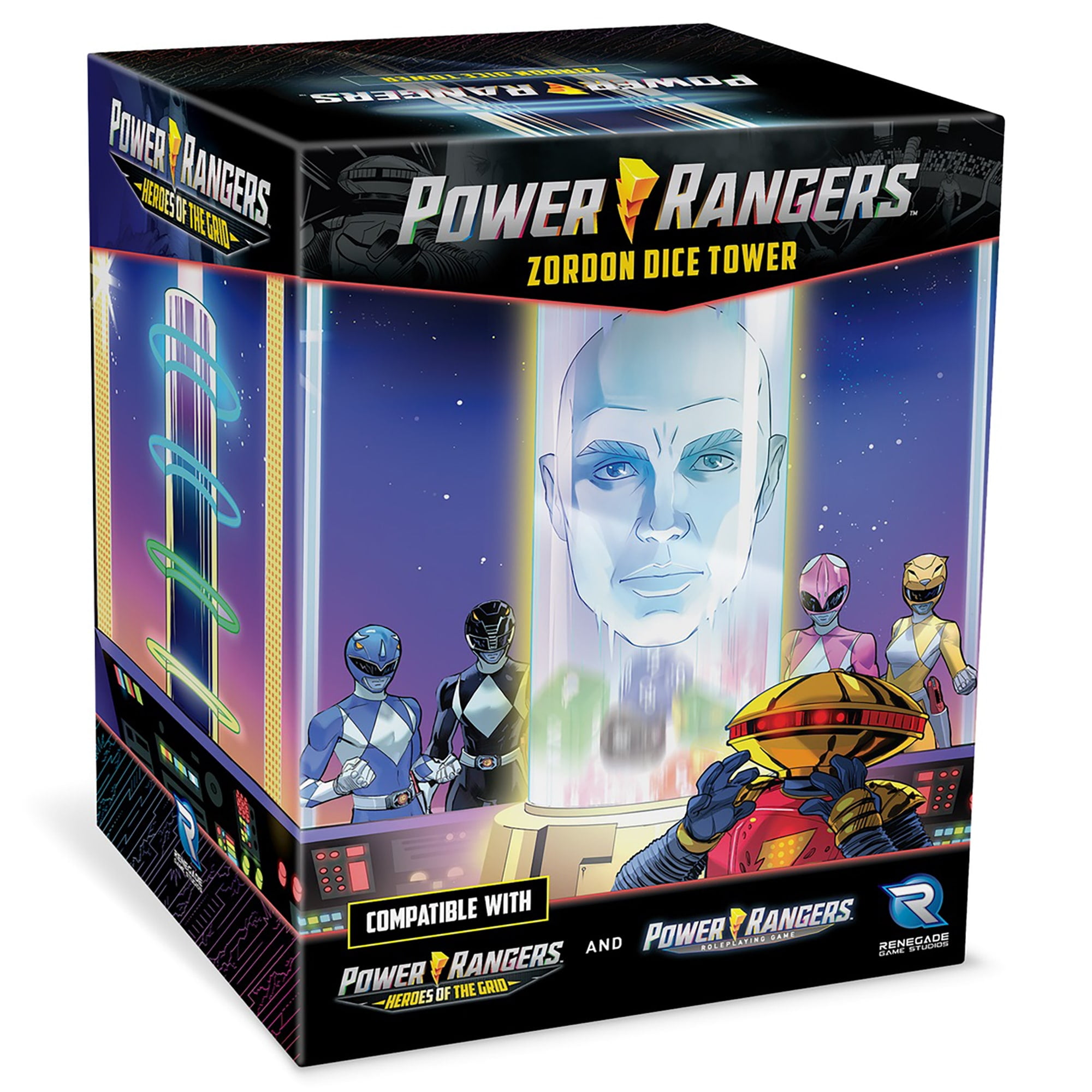 Power Rangers Zordon Dice Tower & GM Screen - Compatible With Power ...